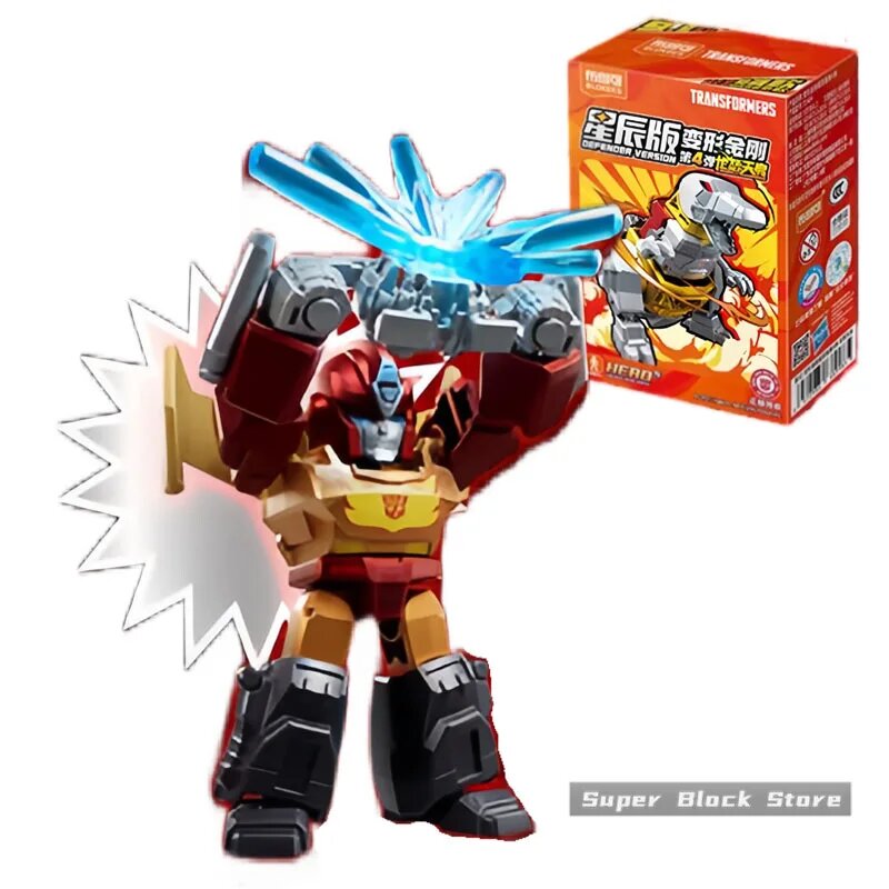 Трансформеры Star Rodimus Prime, строительные блоки, версия 4