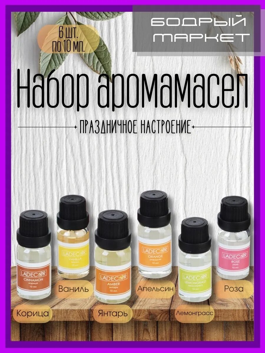 Набор аромамасел "Праздничное настроение"