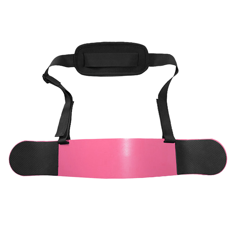 Машинка для тренировки мышц бицепсов и трицепсов изолятор бицепсов для наращивания мышц бодибилдинга поднятия веса гантелей и штанг вес 800 г размер 58*10 см цвет розовый красный синий черный желтый опционально 1 шт