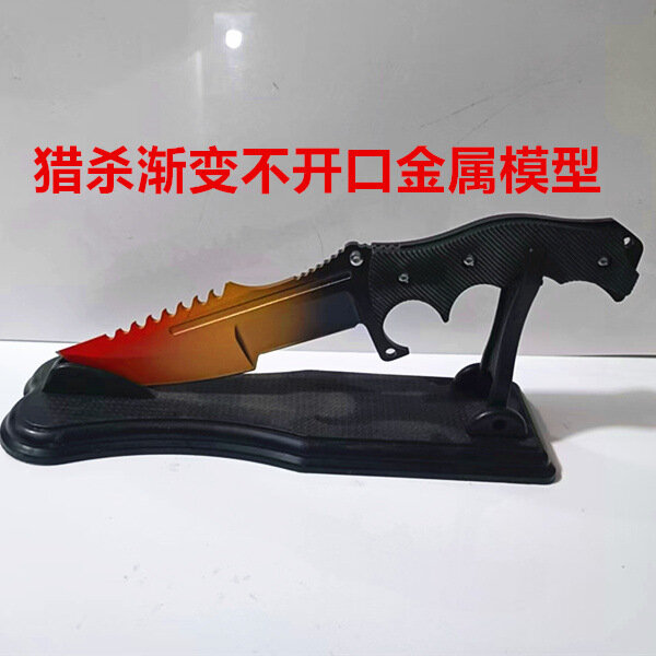 Игровая периферия CSGO, модель M9 байонета, игрушечный нож, пластиковый тренировочный нож, коллекционный, не заточенный