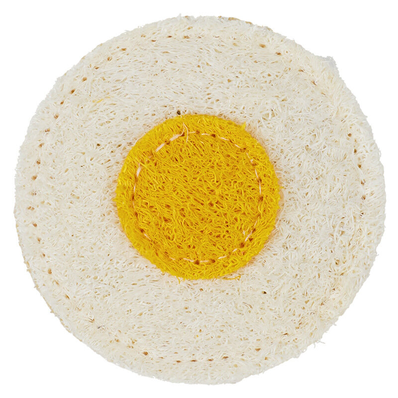 Игрушка из спонжа для кошек с кошачьей мякой для чистки зубов и развлечения Цвет：Форма яйца отдельно + OPP-пакет