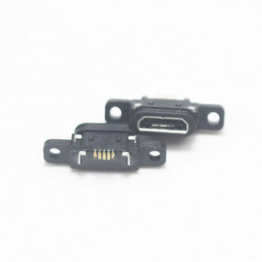 2 шт. USB Micro 5Pin гнездовой разъем питания EClyxun