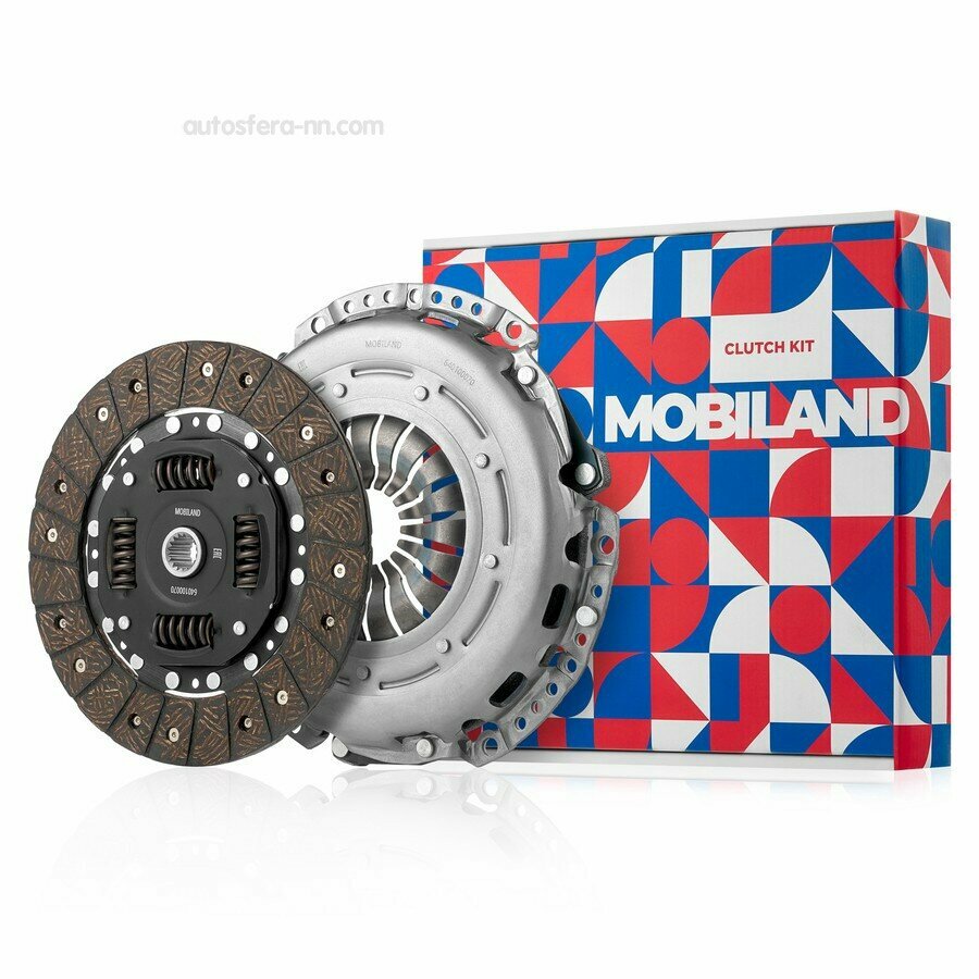 MOBILAND 640100070 Комплект сцепления FORD FOCUS III (11-) 1.6 ( MUDA, PNDA, IQDB, XTDA), MONDEO IV (BA7) (07-) 1.6 (д