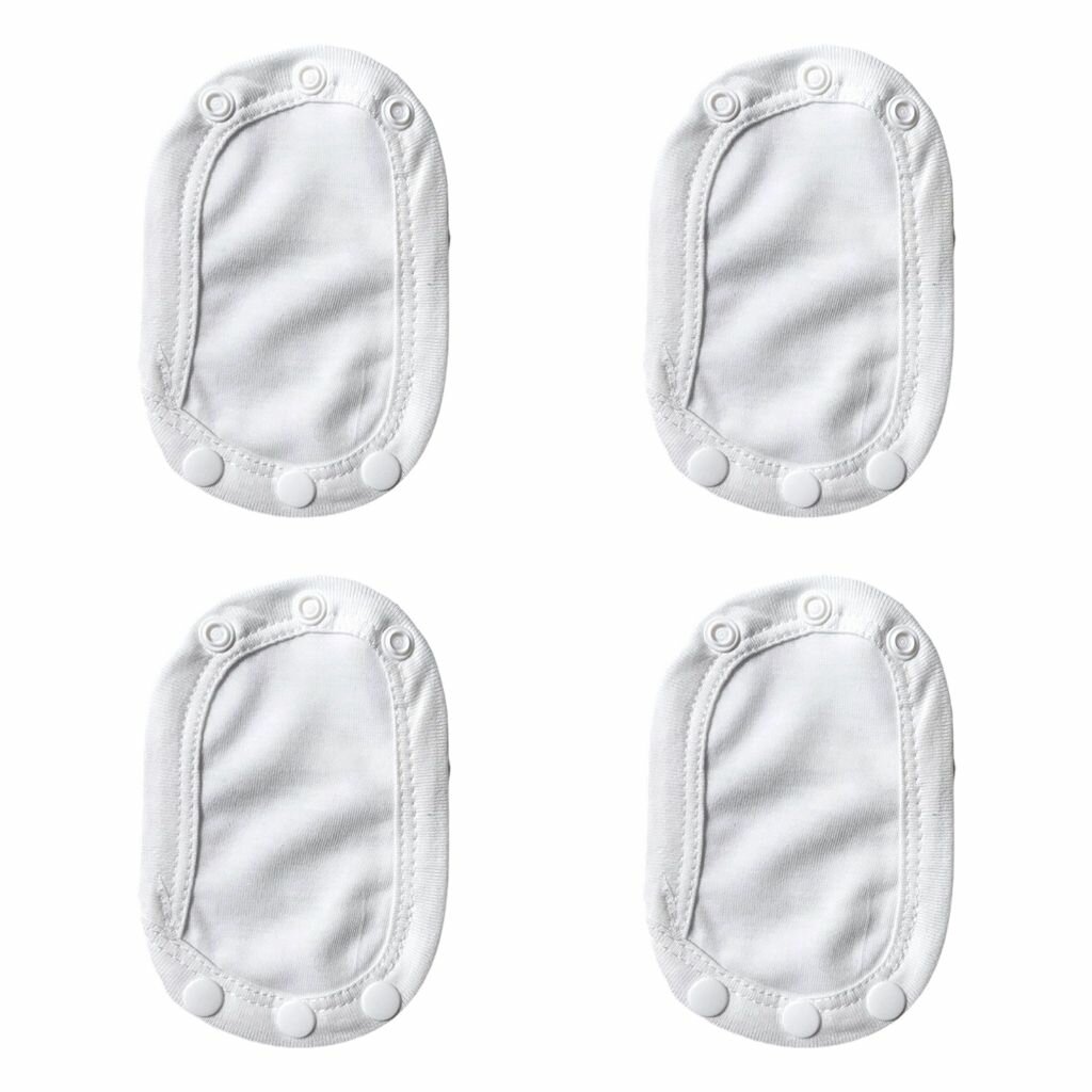 Удлинитель для детских комбинезонов, Белый