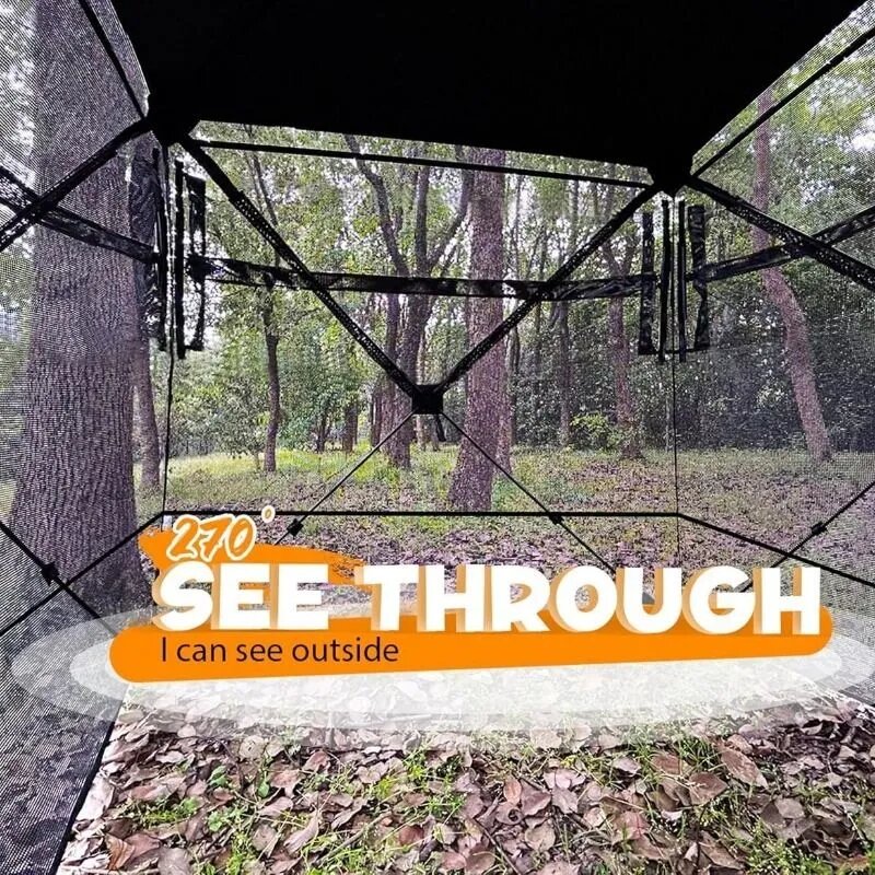 Засидка для охоты 2024 UPGRADED HUNTING BLIND Fearless of inclement weather Водонепроницаемый Анти-холодный Ветрозащитный — фото 1
