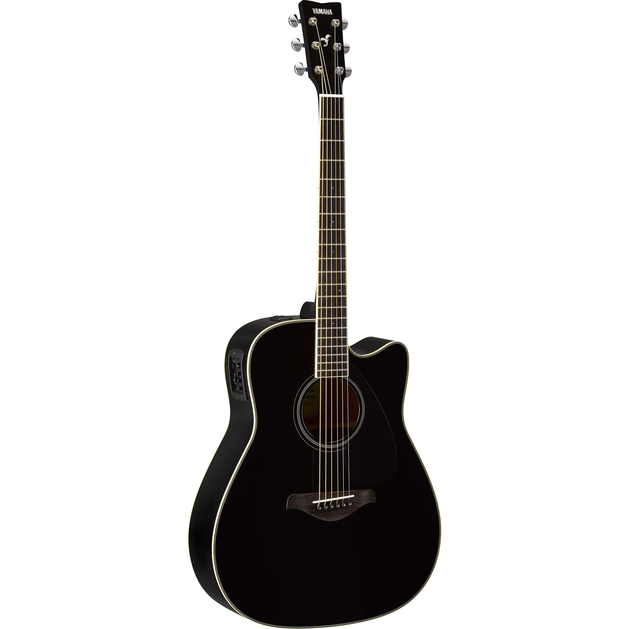 Гитара электроакустическая Yamaha FGX 820C Black
