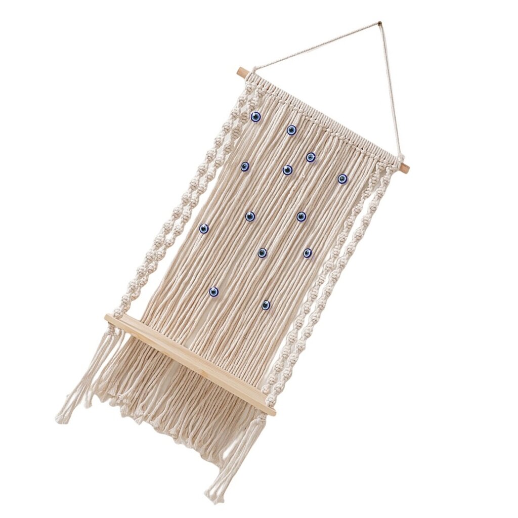 Настенный Стеллаж Для Хранения Ручной Работы Уникальные и Загадочные Гобелены, Хлопчатобумажные Гобелены, Настенные Полки Для Растений, Декоры