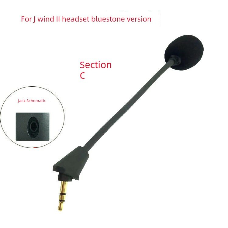 Подходит для микрофона HyperX Extreme Unknown Cloud Storm Axe, New Hurricane 2/3, Blackhawk S, аксессуары Модель C