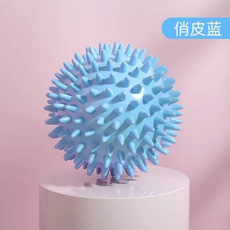 Фасциальный мяч для массажа ног, расслабляющий йога-фитнес мяч для растяжки талии, спины и шеи