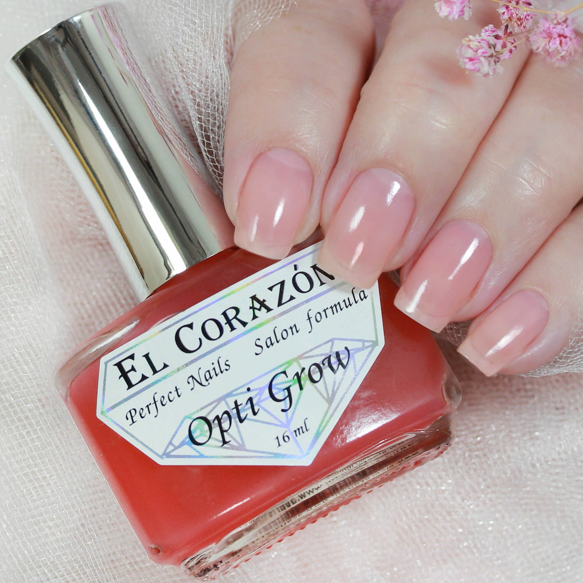 El Corazon Perfect Nails №429 Средство для ускорения роста и омоложения ногтей "Opti Grow" 16 мл
