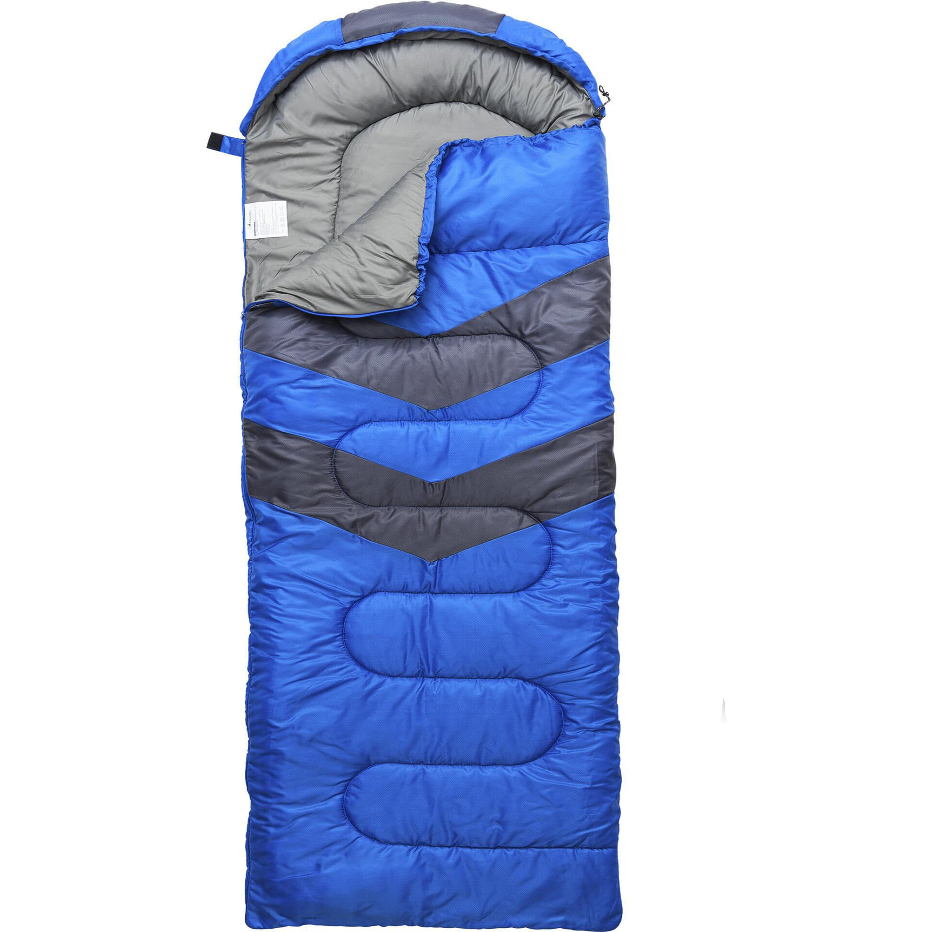 Новый осенне-зимний спальный мешок с капюшоном в стиле конверта для кемпинга, полый хлопковый спальный мешок, спальный мешок для отдыха TEMU