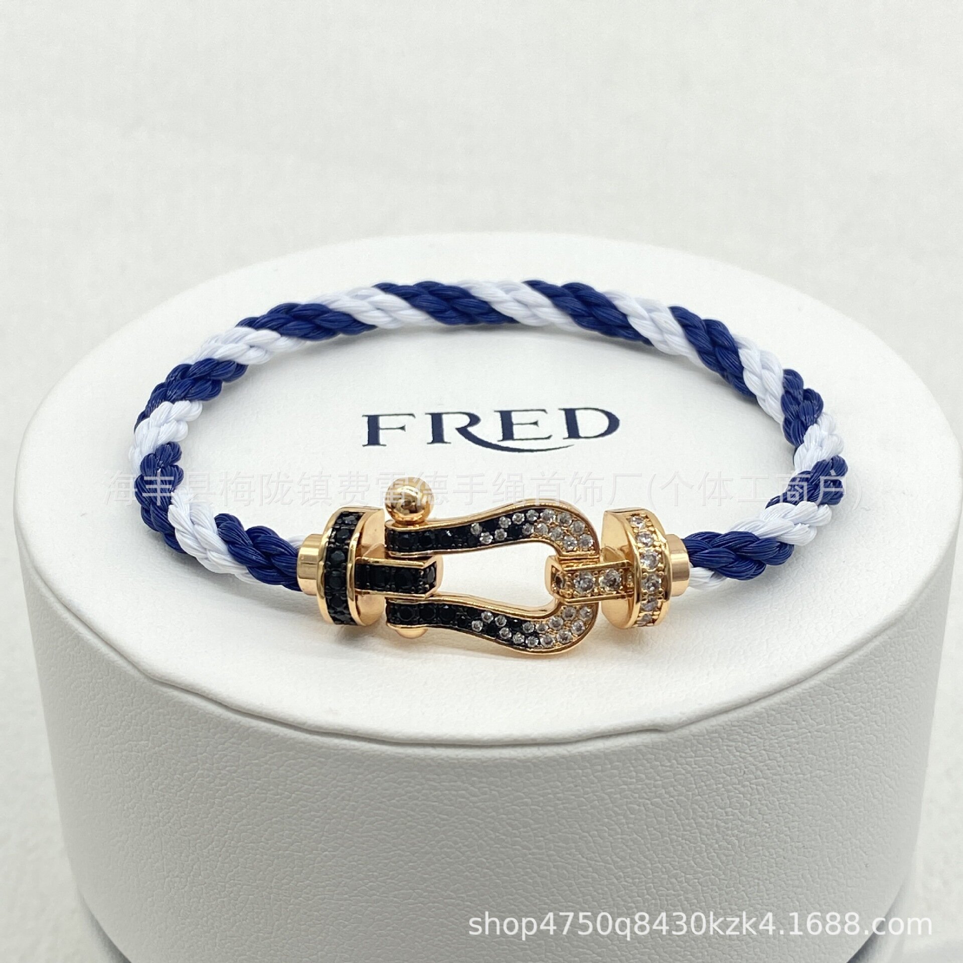 Браслет с пряжкой в виде подковы для мужчин и женщин, красная нить, зодиакальный год, удача, DIY плетеный шнур, стальной браслет, прямая продажа от производителя