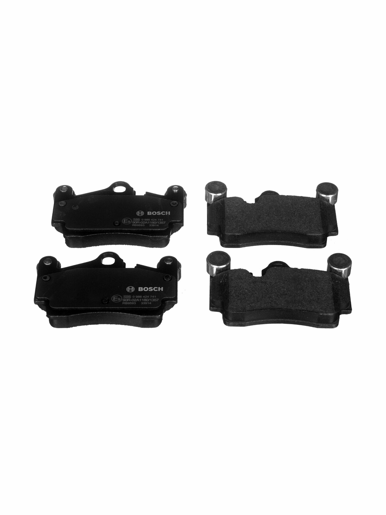 Колодки тормозные дисковые задние BOSCH (0 986 424 741)