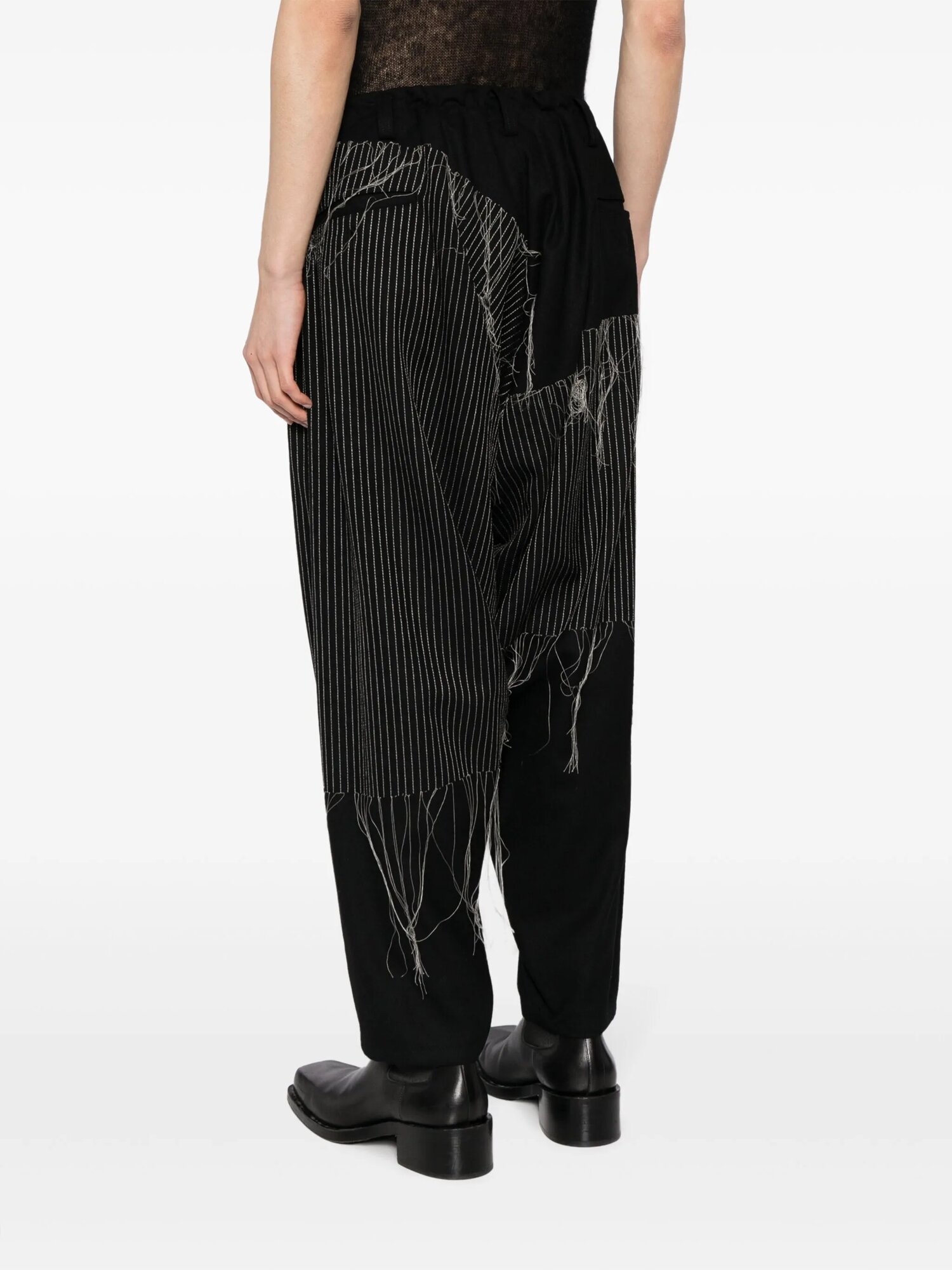 Брюки классические Yohji Yamamoto, размер 3, черный — фото 1
