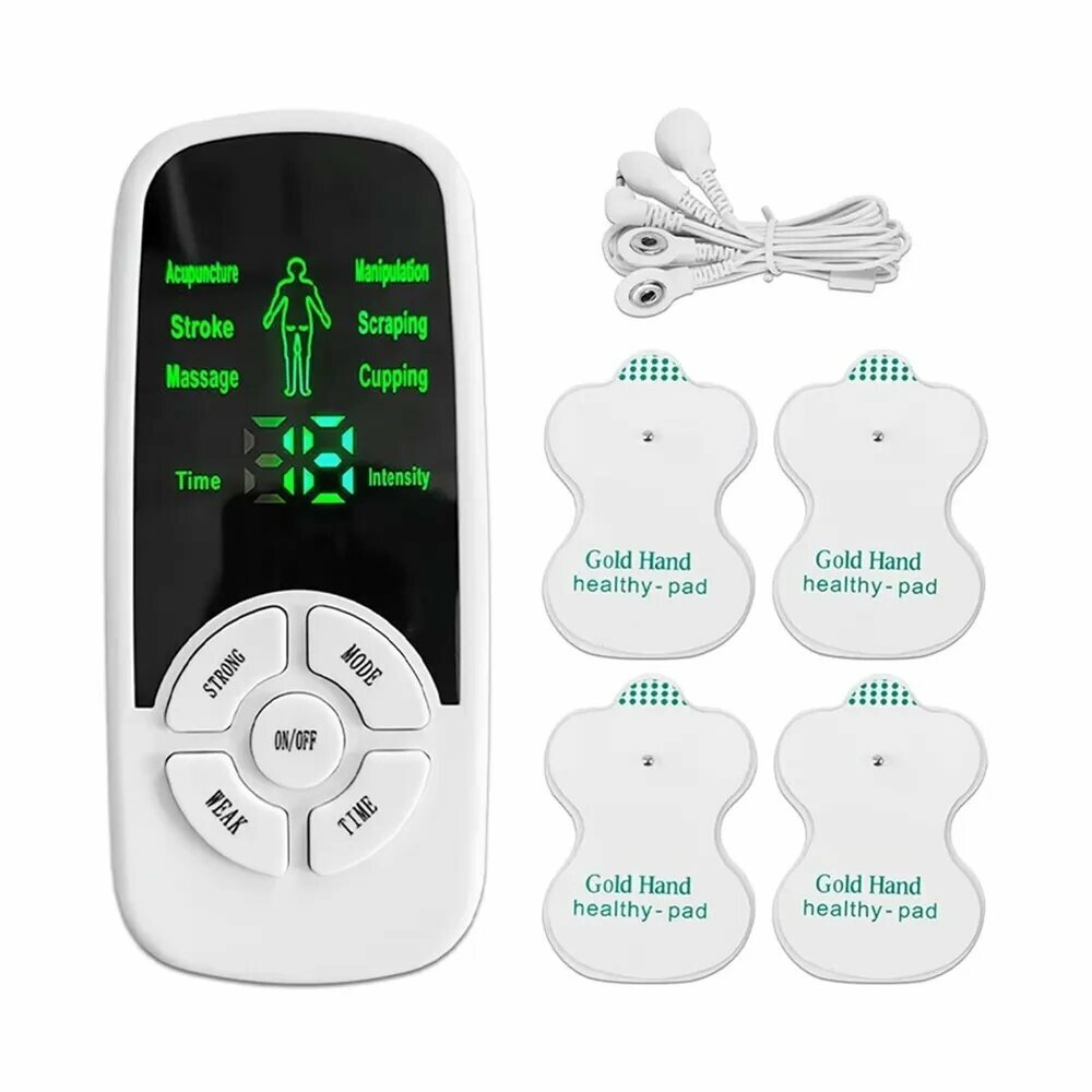 EMS Электрический стимулятор мышечной терапии 6 режимов Tens Unit Machine Меридиан Физиотерапия Импульсная брюшная полость простаты