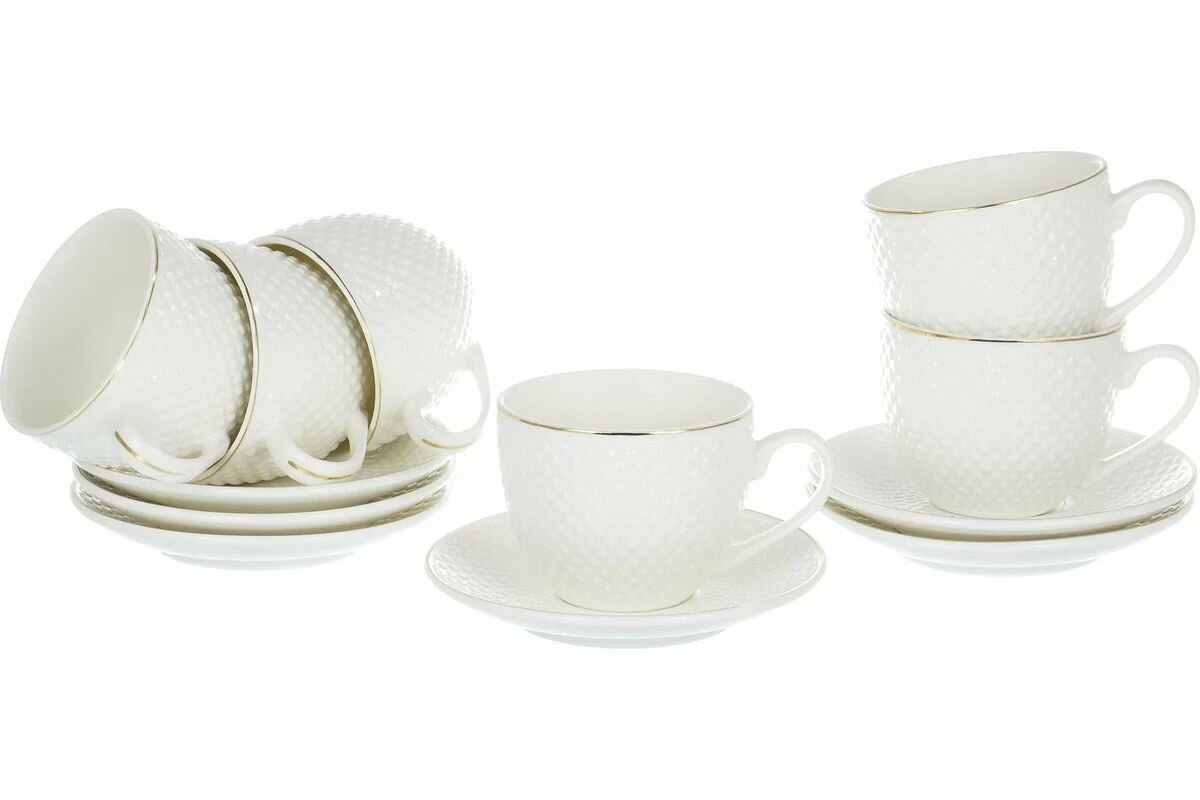 Сервиз чайный фарфор 101-01003 220мл 12пр. Balsford