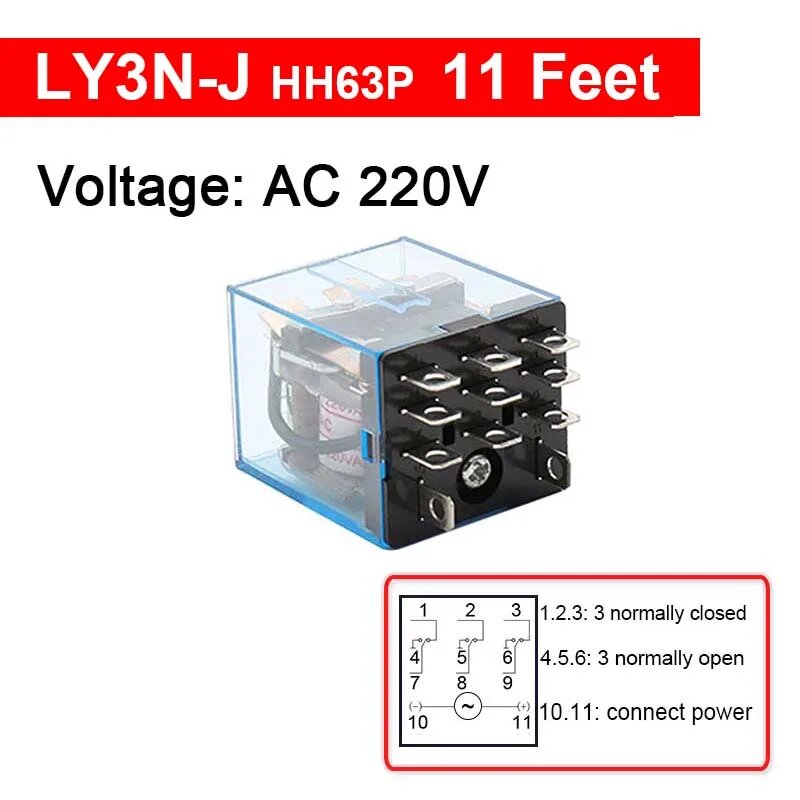 Электромагнитное реле LY2NJ HH62P