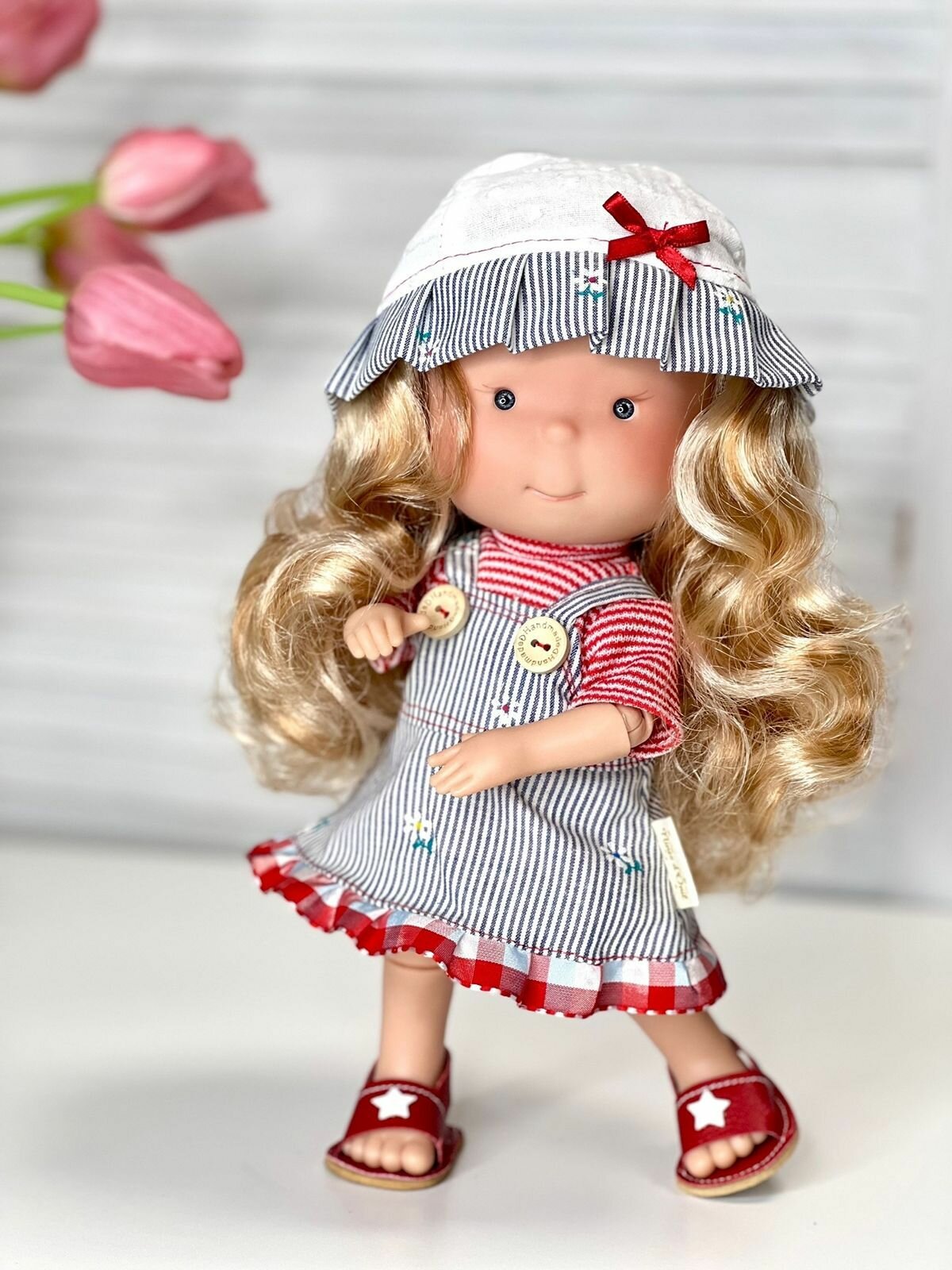 Кукла для девочки виниловая 30 см Пиппа шарнирная (2912K)