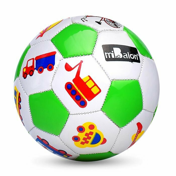 Мяч футбольный (зеленый цвет)