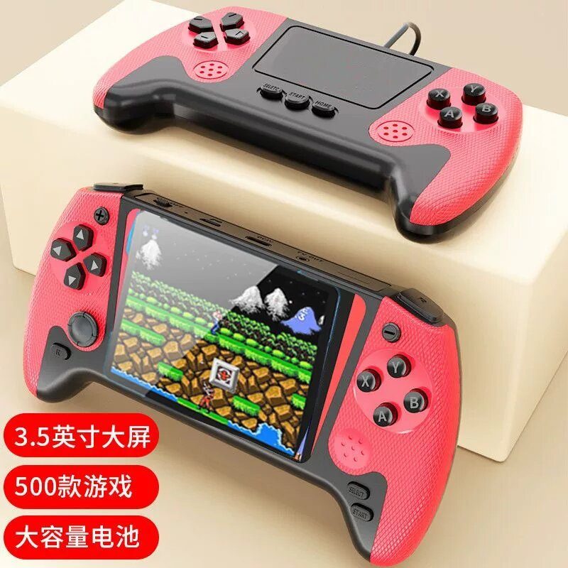 Новая портативная игровая консоль, двойная игра, классическая домашняя ТВ-игровая консоль 8090, ностальгическая игра