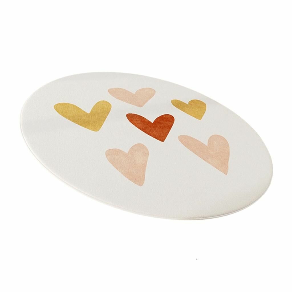 Круглый ковер для спальни, - 120Х120см