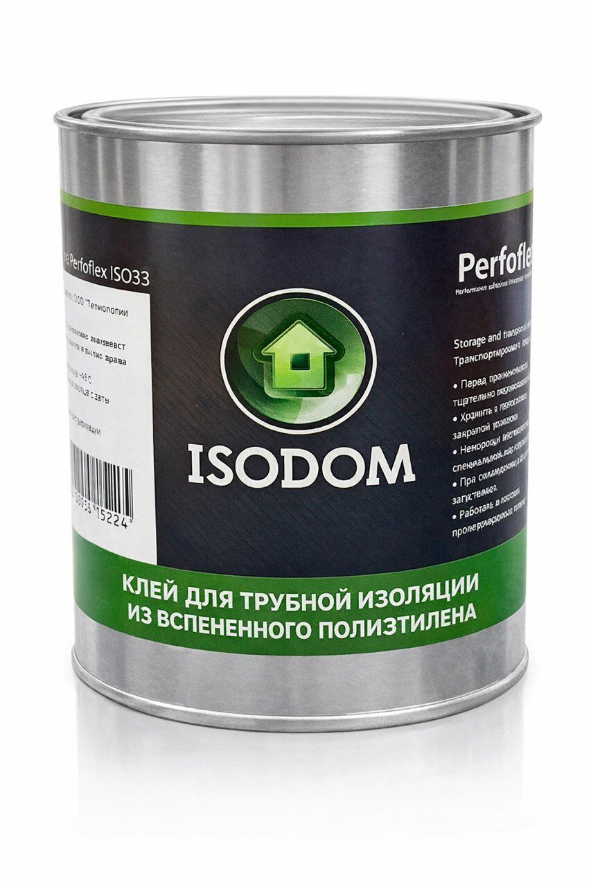 Исодом клей для теплоизоляции из вспененного п/э (1л) / ISODOM