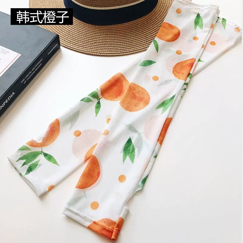 Yuanxingke Ice Silk рукава женские уличные УФ-защитные нарукавники защита от солнца рукава тонкие велосипедные