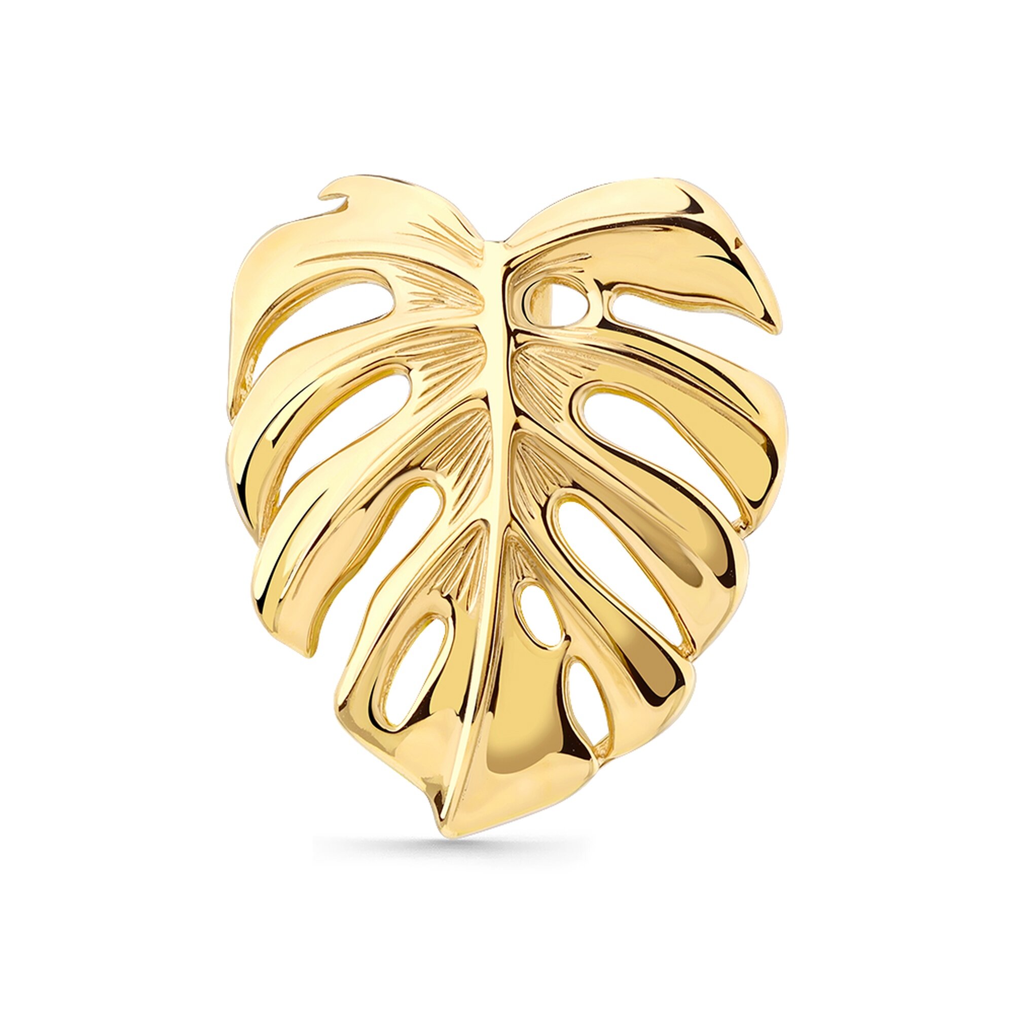 Брошь, желтое золото, 585 проба