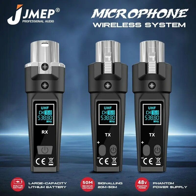 JMEP Аксессуар для микрофона концертный JMEP, черный матовый