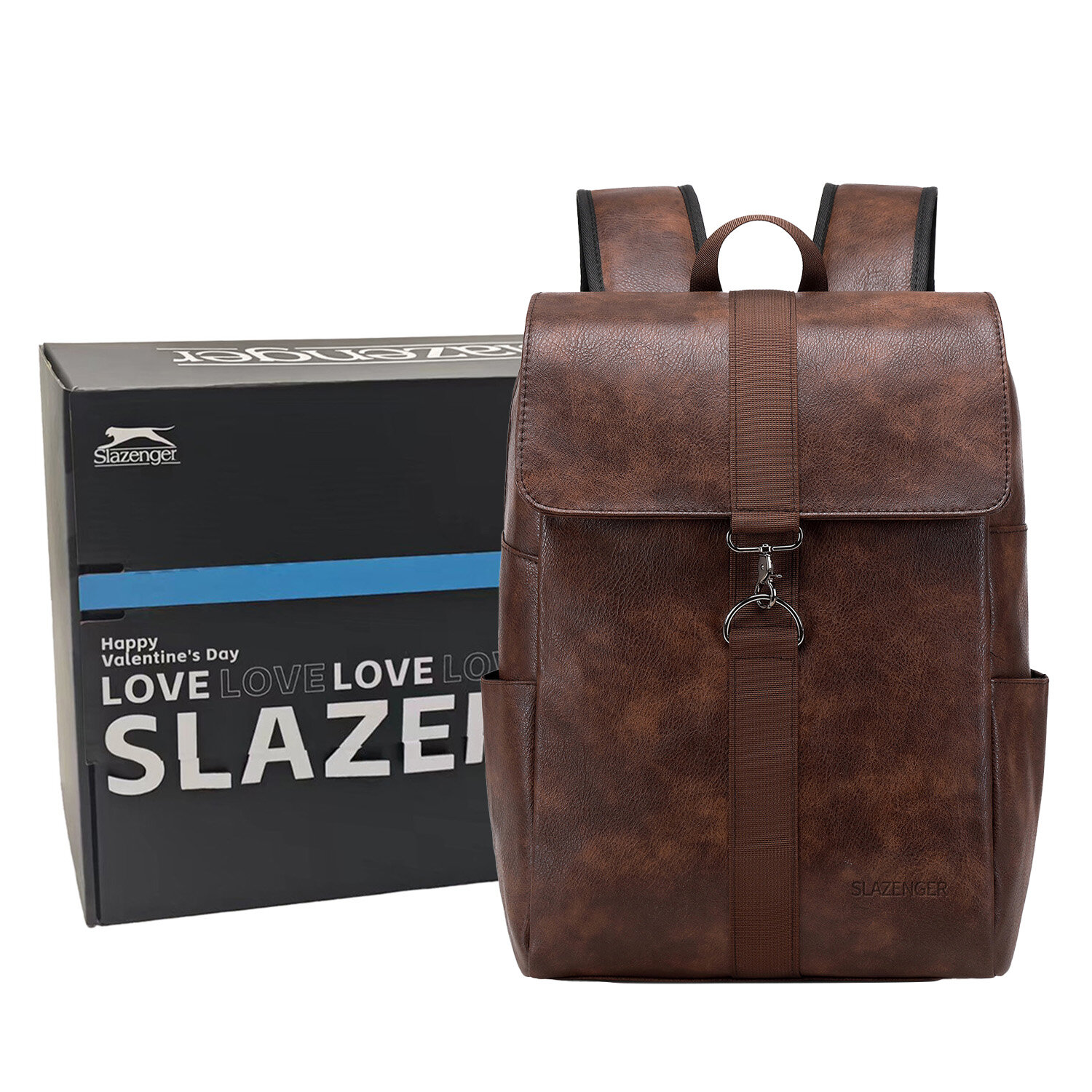 Рюкзак для ноутбука унисекс Slazenger PU 5606394, многоцветный