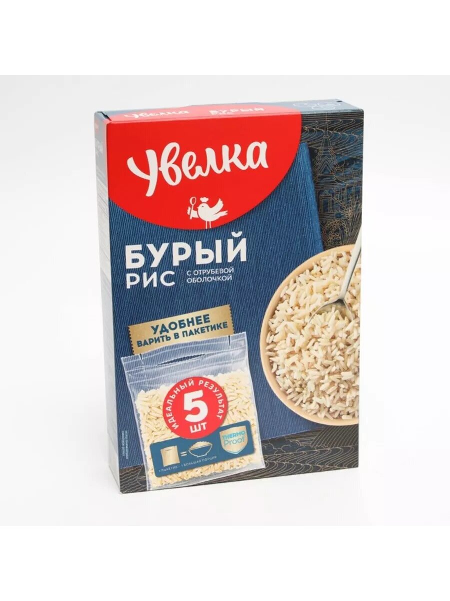 Рис Бурый пакетиков