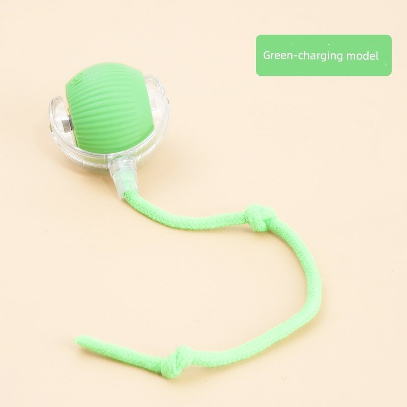 Автоматическая игрушка-мяч для собак - регулируемая скорость, прочная, интеллектуальная игра для мелких собак