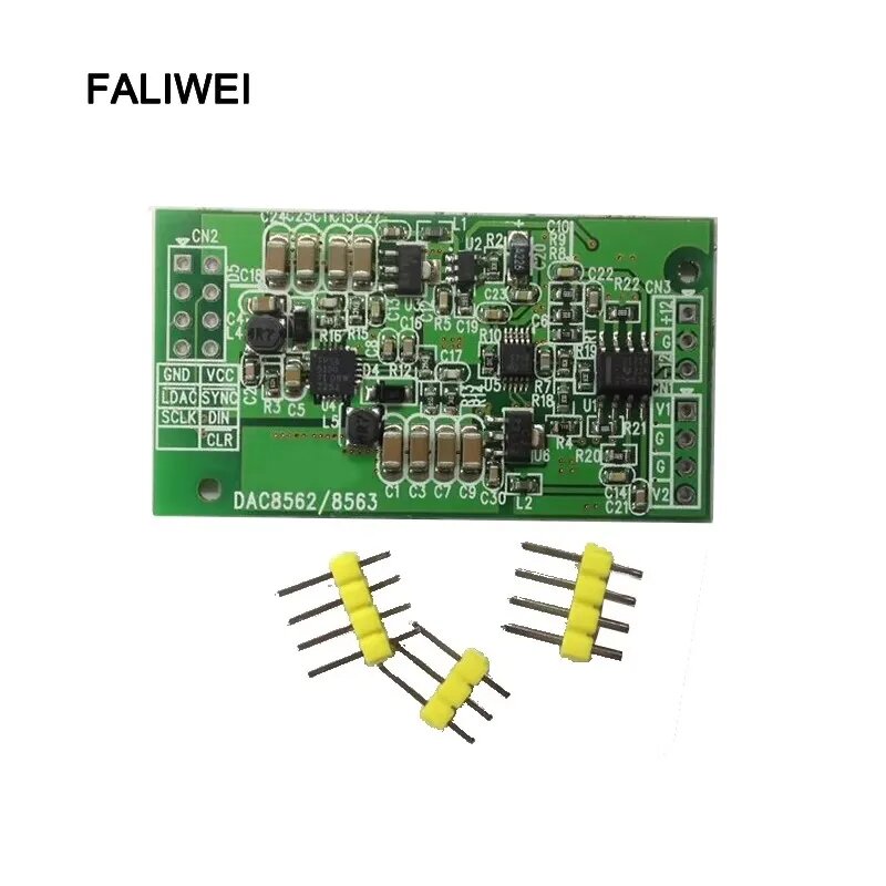 1 шт. DAC8562 DAC8563 двойной 16-битный модуль ЦАП, выход положительный и отрицательный 10 В