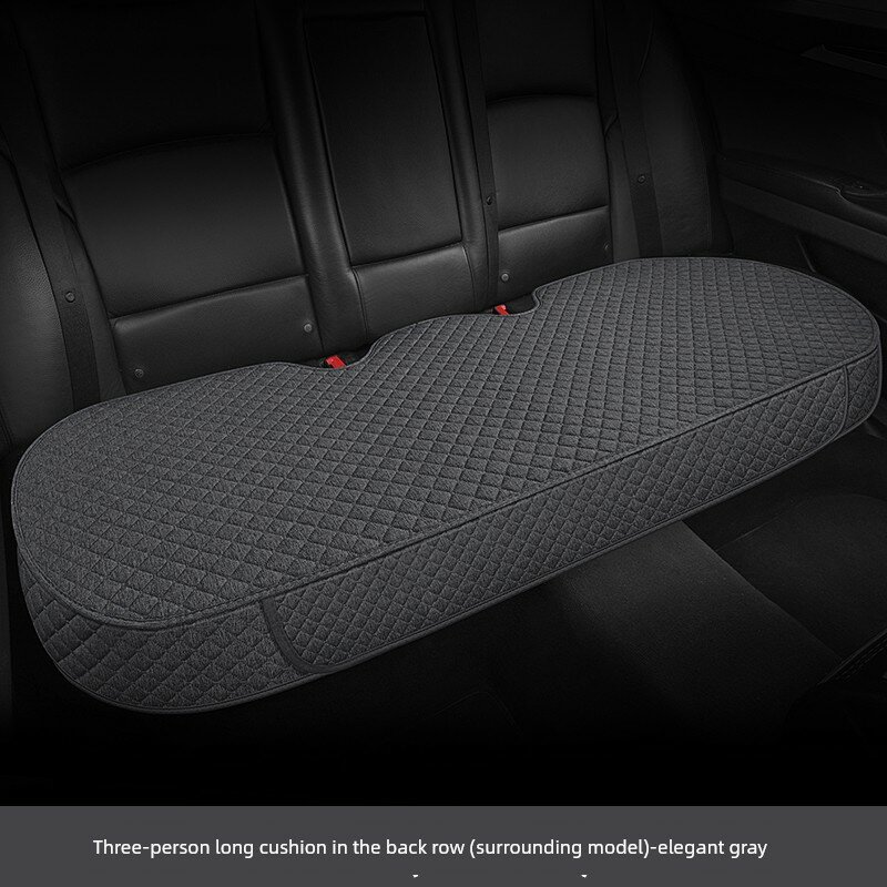 Универсальный чехол для автомобильных сидений Leapmotor C11, C10, T03, S01 из льна, всесезонный, комплект из трех