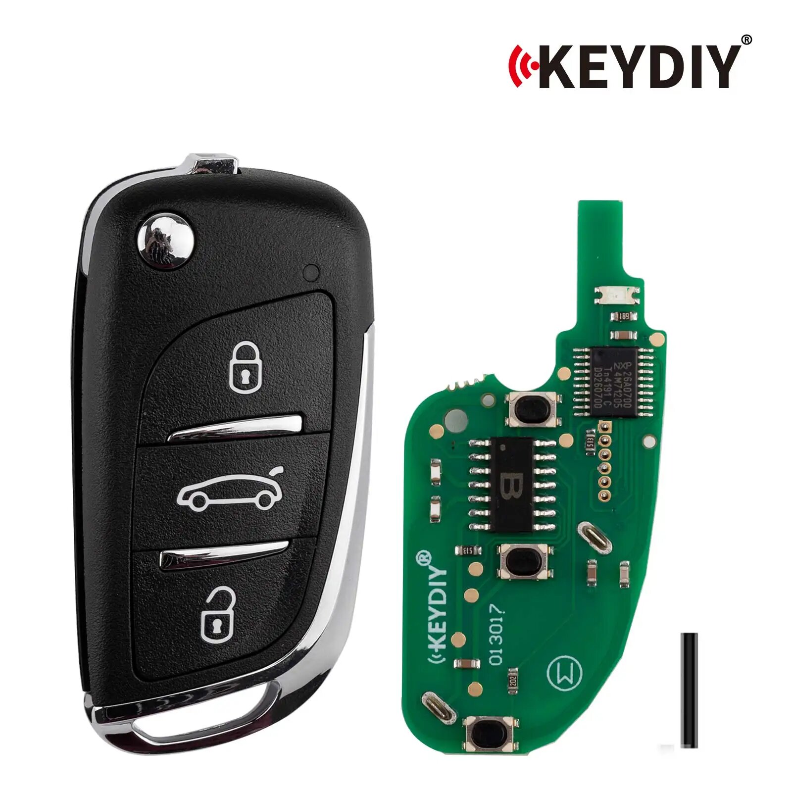 KEYDIY NB11 ключ для PSA, 5 шт, Цвет: NB11-3