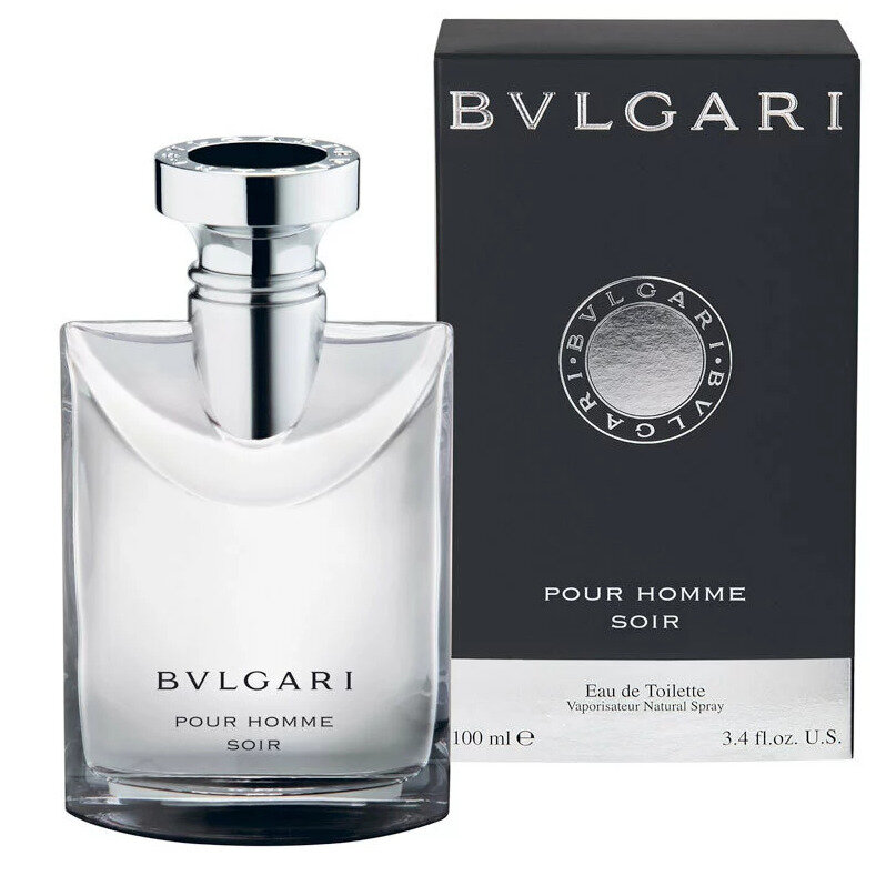 Туалетная вода для мужчин Bvlgari Bvlgari Pour Homme Soir 100 мл / Духи Булгари Булгари Суар Пур Ом