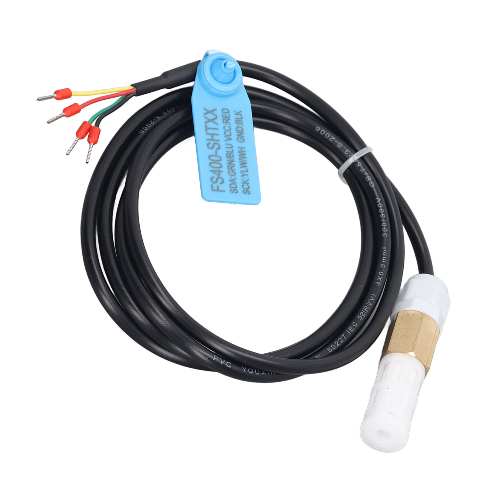 Sensor Probe I2C Interface Waterproof Soil Temperature Humidity for Agricultural Greenhouses DC3.3V