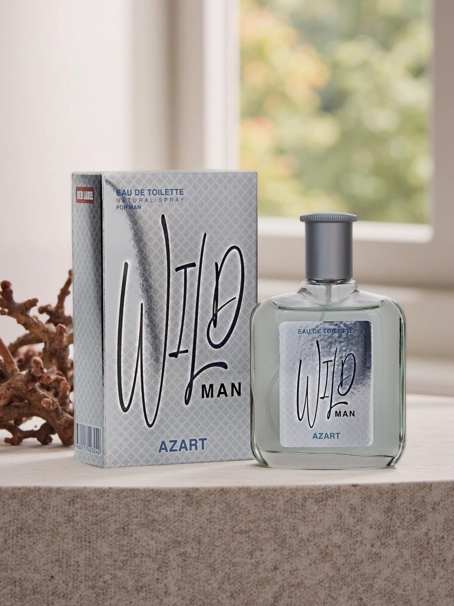 Delta parfum (Red Label). Туалетная вода мужская Wild Man Azart, 100мл.