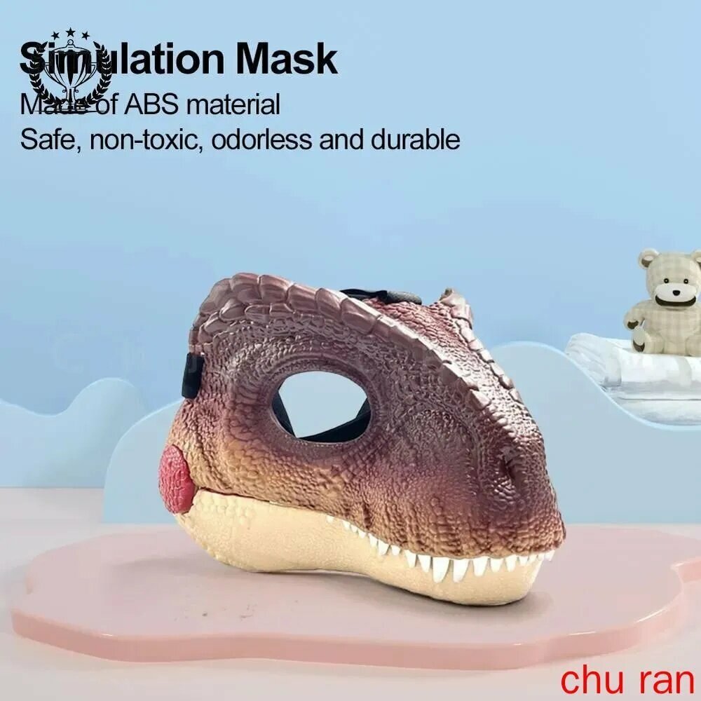 GM Маска динозавра с подвижной челюстью и когтями динозавра Raptor Raptor для детей