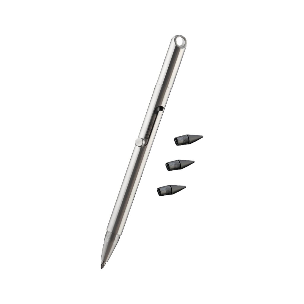 Тактическая Шариковая ручка из нержавеющей стали Business Bolts Action Signature Pen для подготовки к работе на открытом воздухе и повседневного использования