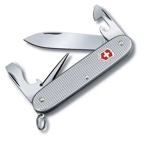 Victorinox Pioneer Alox 0.8201.26 Швейцарский нож алюминиевый 8 функций 93 мм серебристый