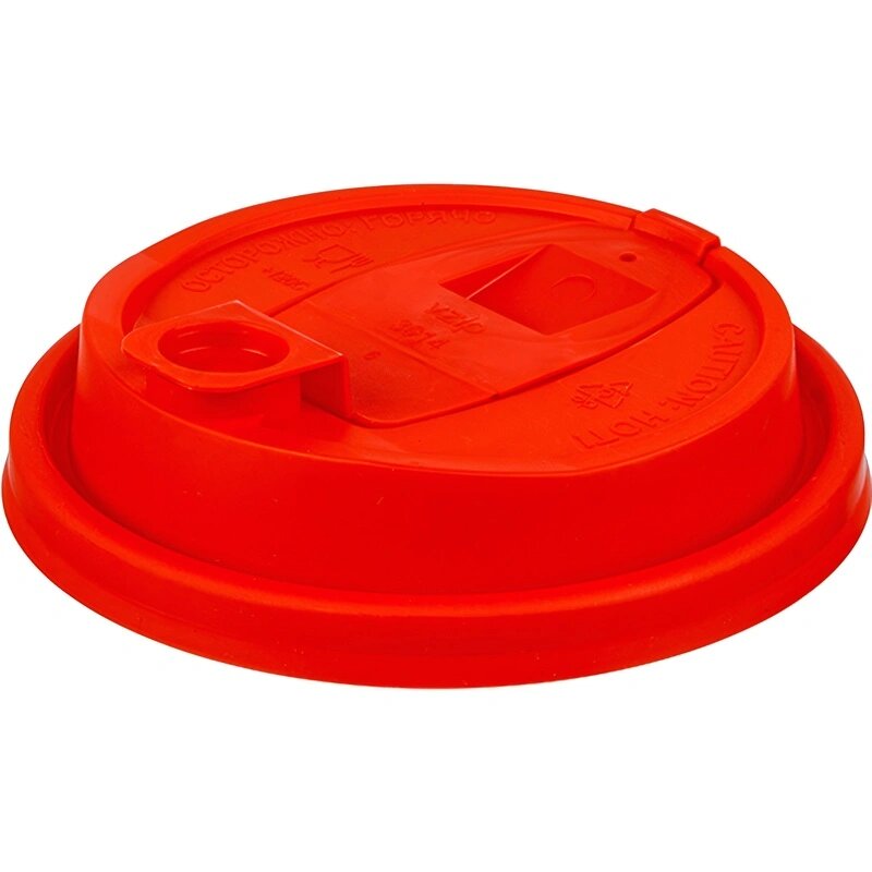 Крышка с питейником d-90мм тип Е красная арт.4391753 800шт/уп