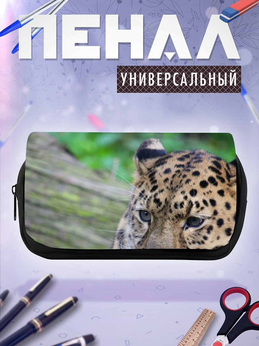Школьный пенал Леопард тигр