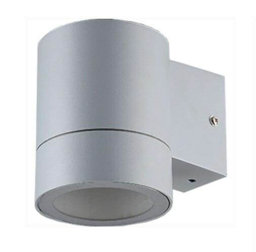 Светильник архитект. односторонний GX53 серый матовый 114х140х90мм IP65 EC