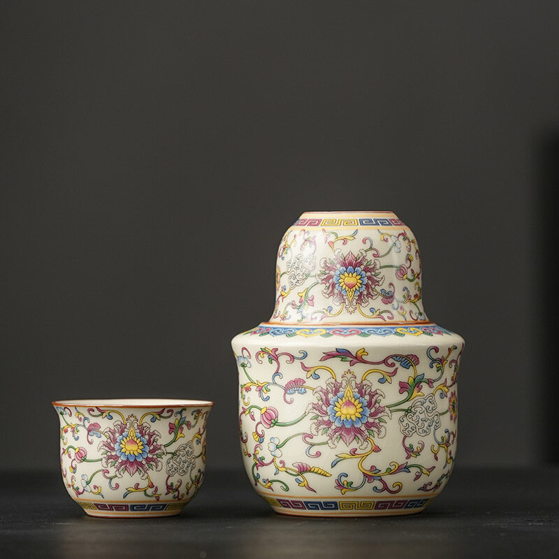 Нагреватель для желтого вина Ruyao, винный горшок, изолированный домашний набор для подогрева белого вина, полуджиновый нагреватель