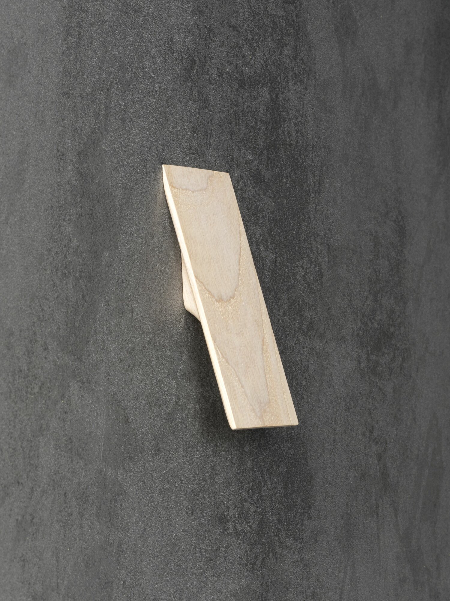 Ручка мебельная 16 мм, деревянная, белая, для кухни или кухонной мебели, шкафа, модель: "Empress" 1 шт.