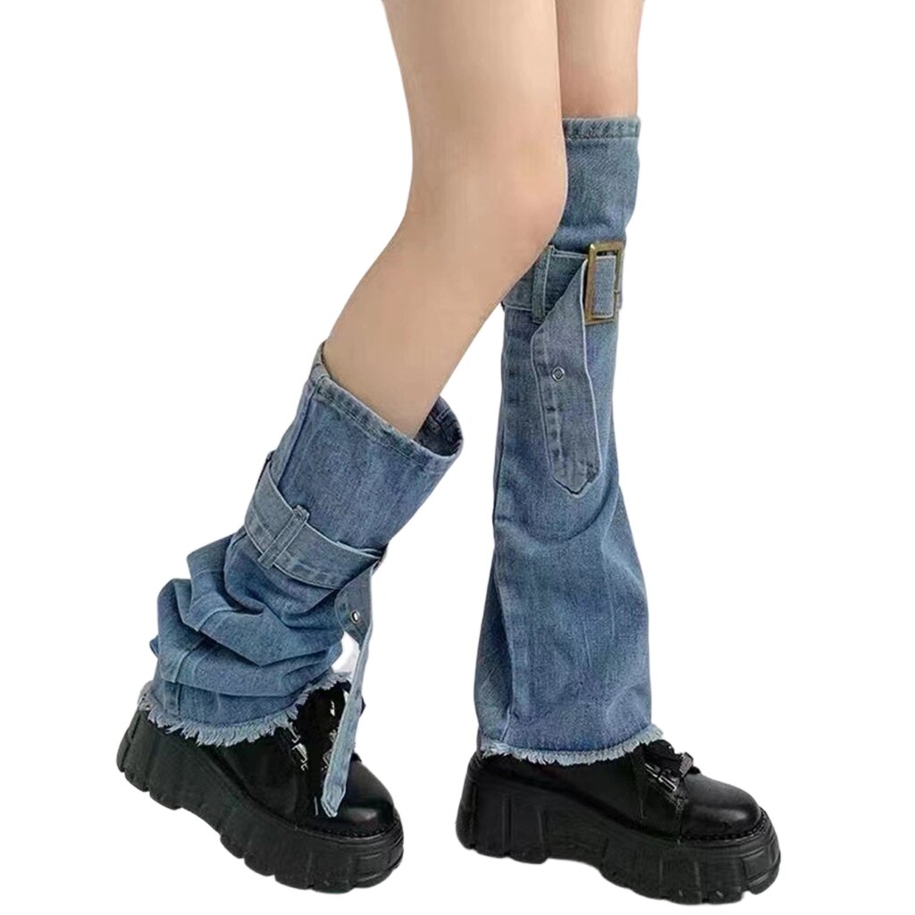 Джинсовый чехол для ног