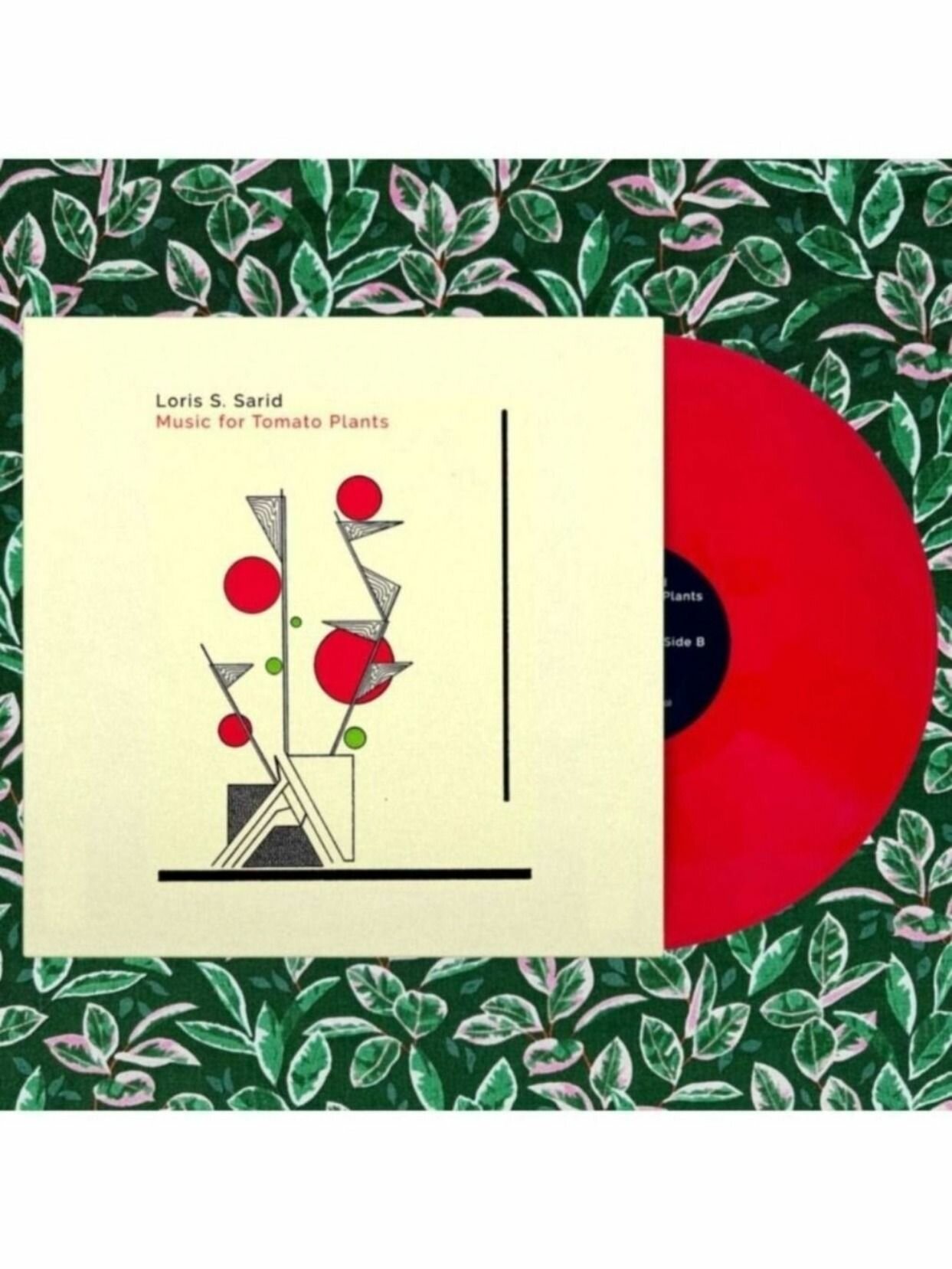 Виниловая пластинка Loris S. Sarid - Music for Tomato Plants Vinyl, LP, Album, Red, Ori*inal,
