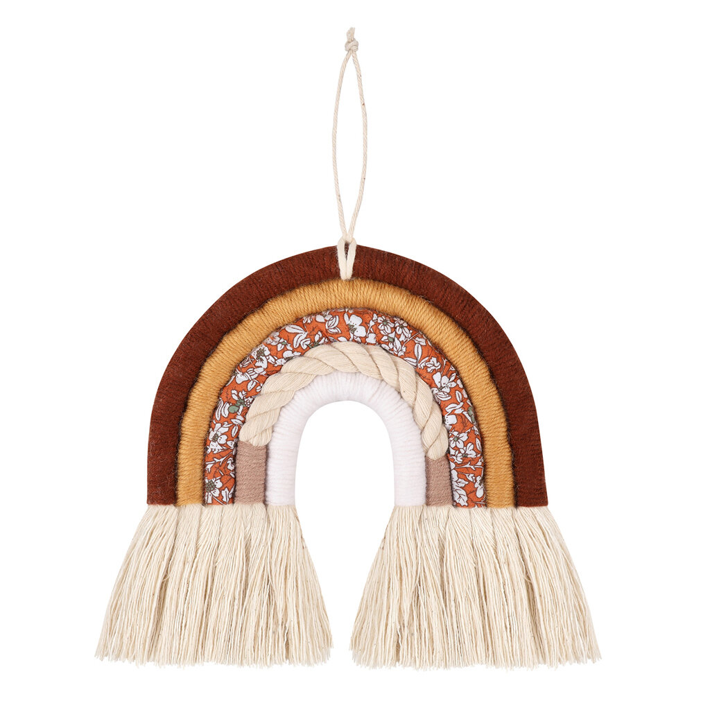 5 Слоев Красочных Радужных Настенных Декоров Ручной Работы Плетеные Украшения Подвесные Украшения Настенный Декор Подвесные Украшения Для Дома