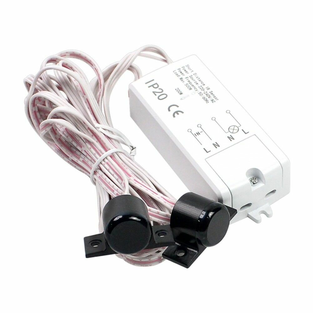 Индукционный переключатель с двумя ручками, датчик касания, бесконтактный выключатель двери